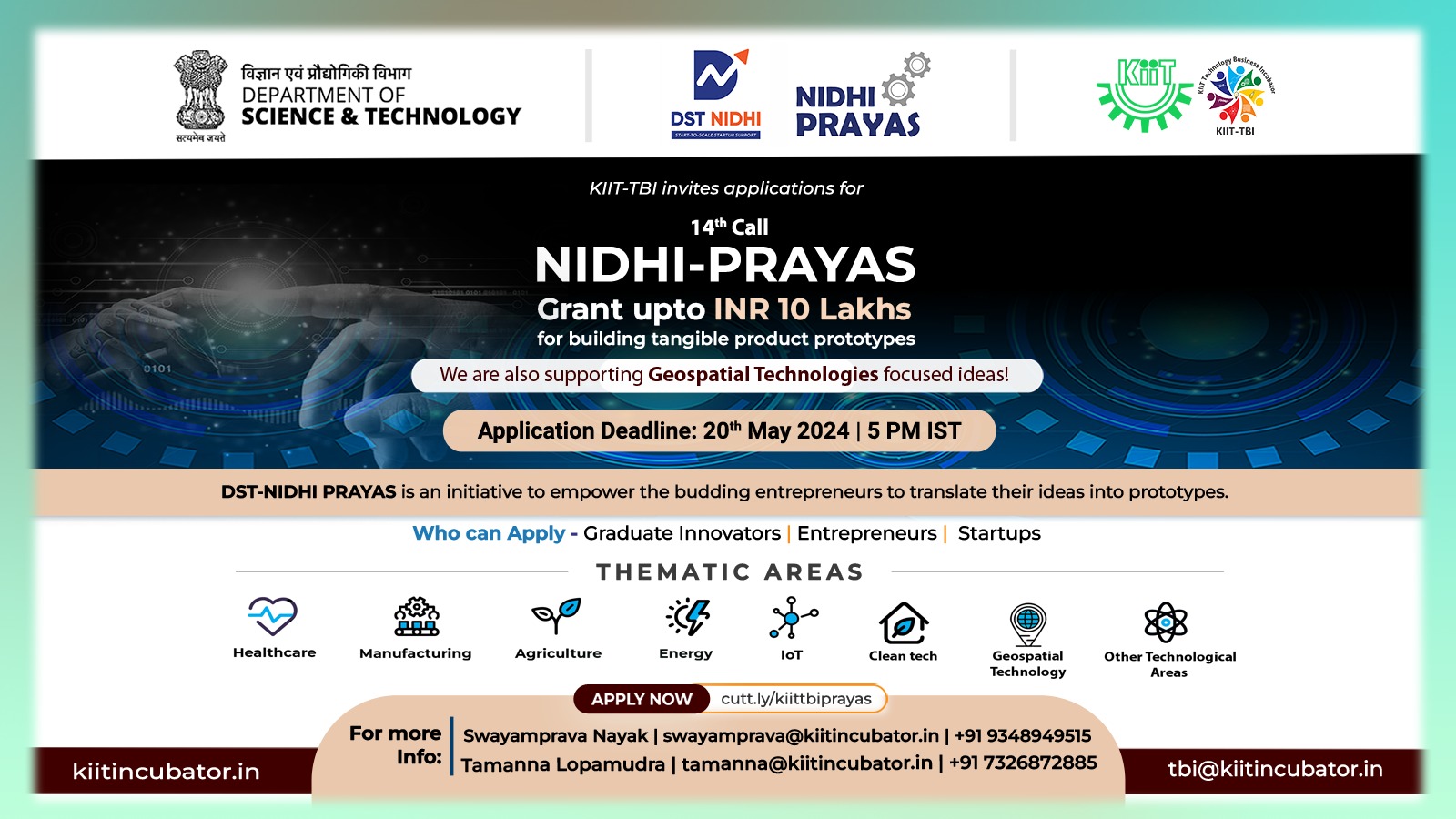 Homepage new - KIIT - Technology Business Incubator